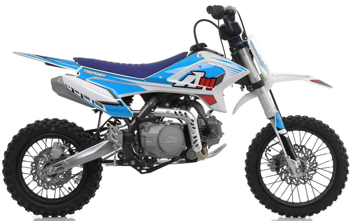 110CC RFN RACING™ THUNDER PRO KIDS SEMI AUTO PIT BIKE - BLUE – RFN Dirt ...