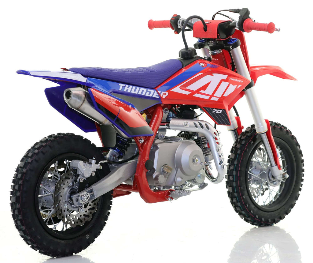 70cc RFN Racing™ Thunder Fully Auto Pit Bike 12/10" - Red & Blue – RFN ...